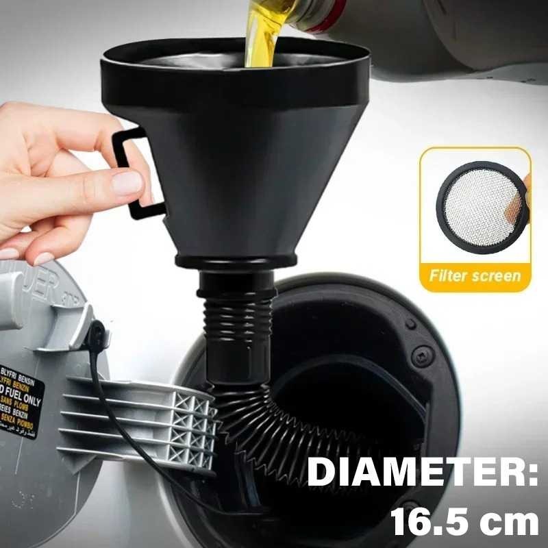 Jual [Bayar di Tempat] Corong Minyak Flexible Funnel Alat Isi Ulang Oli ...