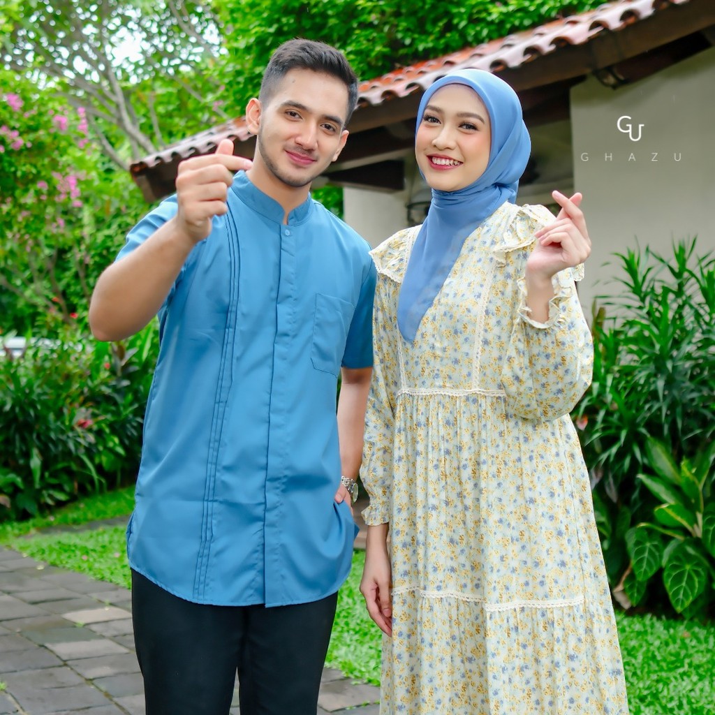 Jual Ghazu Lily Family Set Baju Couple Keluarga Sarimbit Lebaran 2025 ...