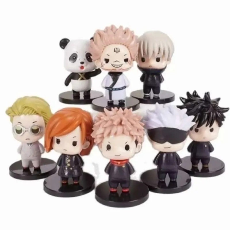 Jual SD23WS Figure Jujutsu Kaisen Set 8 w Sukuna Inumaki Panda | Shopee ...