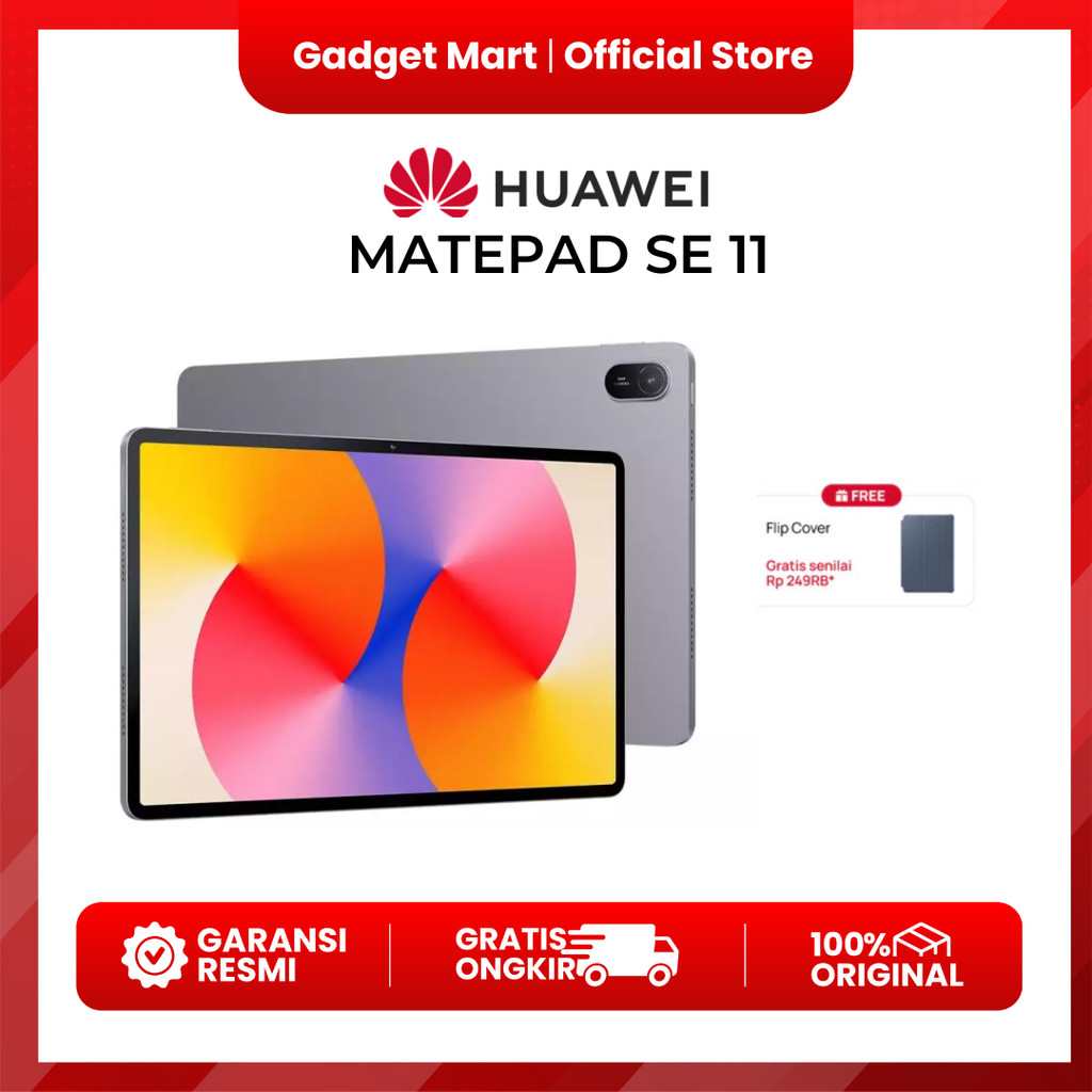 Jual HUAWEI MatePad SE 11" Tablet 6+128GB | FHD+ Eye Comfort Display | 7700mAh - Garansi Resmi ...