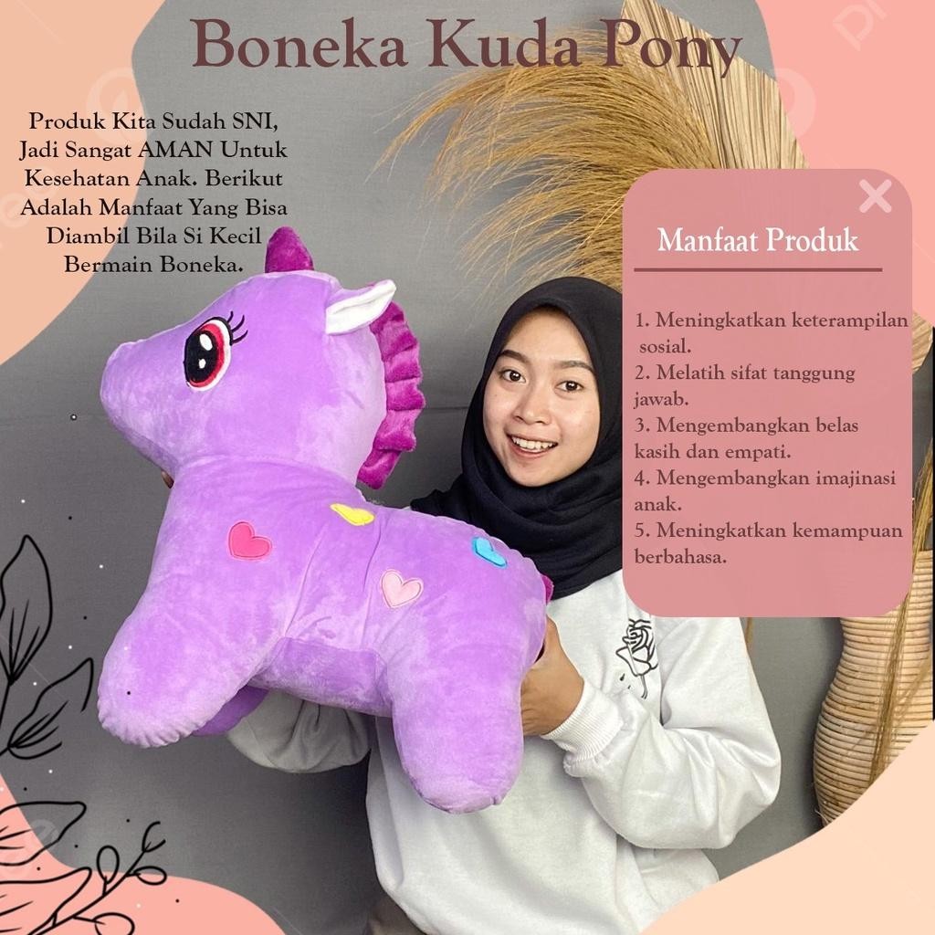 Jual BONEKA Kuda Pony Jumbo/ Unicorn Jumbo / Little Pony Jumbo Murah ...