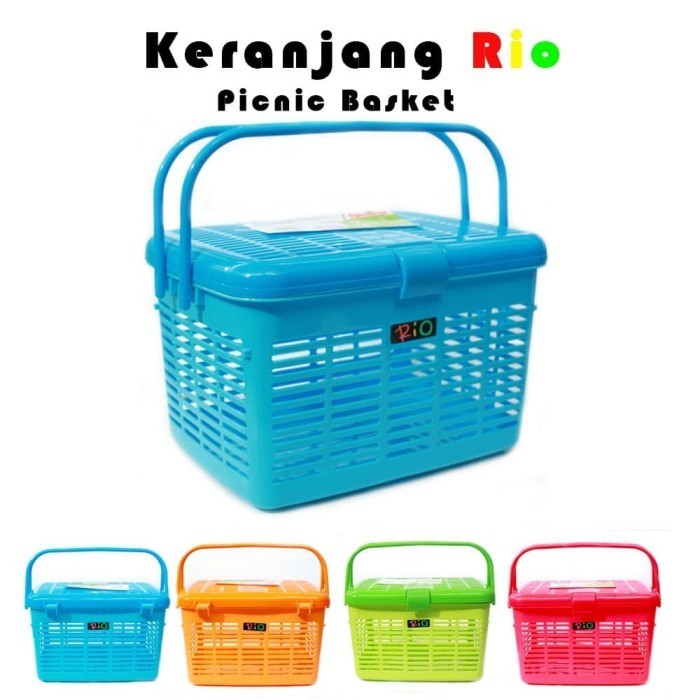 Jual Keranjang Rio Besar (Untuk Piknik / Hewan / Anjing / Kucing ...