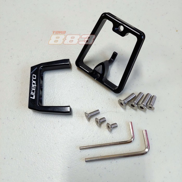 Jual LITEPRO Front Block Sepeda Lipat Bike Carrier Omton Pikes 3Sixty ...