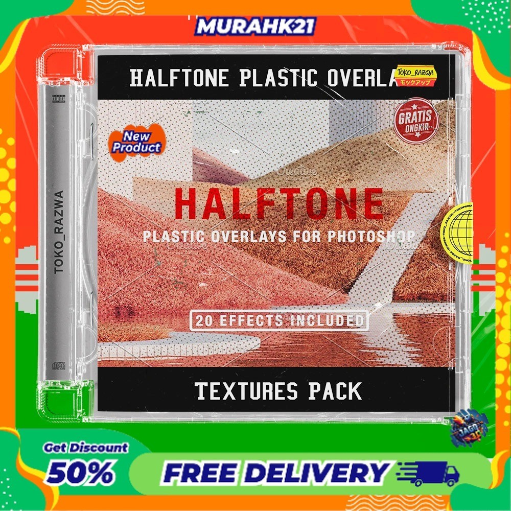 Jual Textures Pack - Halftone Plastic Overlays - 020325 GPT | Shopee ...