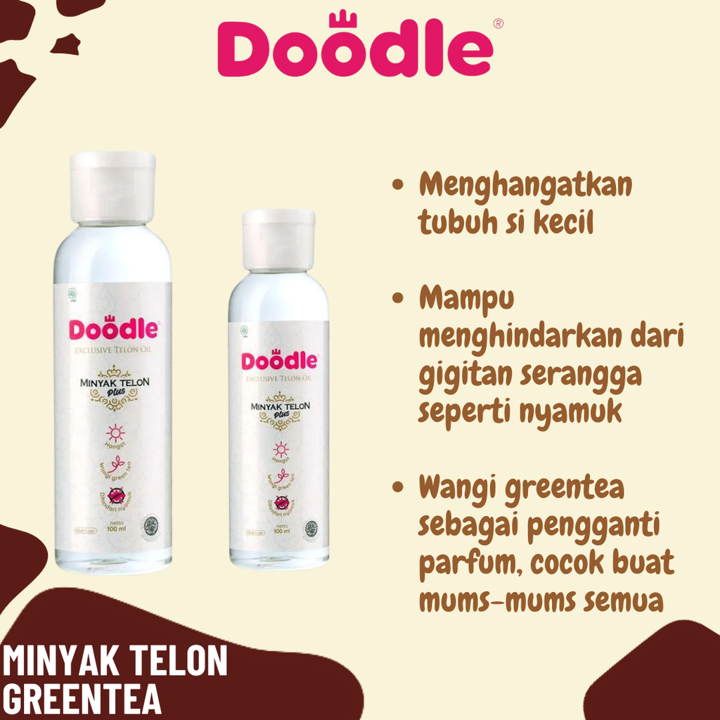 Jual Doodle Exclusive Telon Oil Plus - Minyak Telon Bayi/Anak | Shopee ...