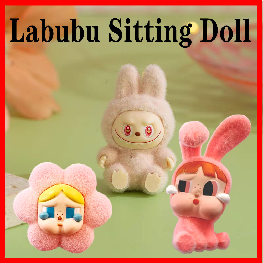 Jual PopBean Labubu Mini Doll Berbulu / PopBean Labubu Mini Doll ...
