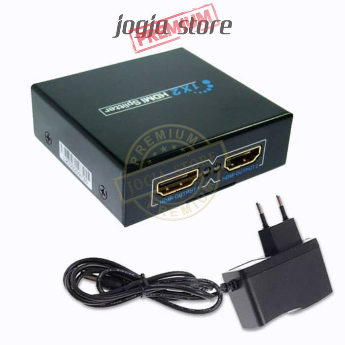 Jual HDMI Splitter 2 Output Port ViewHD Konektor Kabel HDMI Spliter ...
