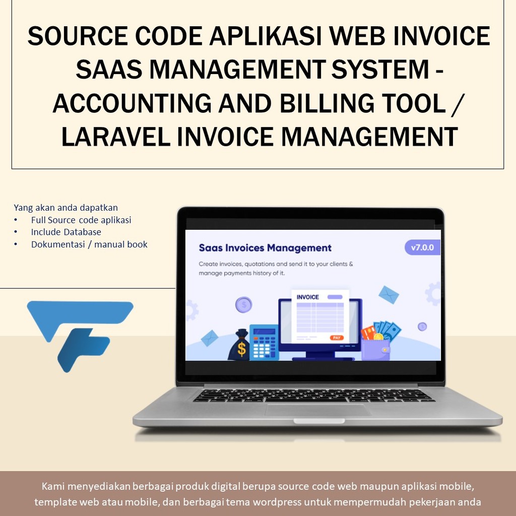Jual SOURCE CODE APLIKASI WEB INVOICE SAAS MANAGEMENT SYSTEM - ACCOUNTING AND BILLING TOOL ...