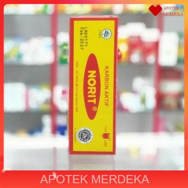 Jual norit karbon aktif tablet / obat diare sakit perut salah makan ...