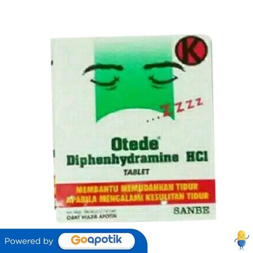 Jual Otede 50 Mg Strip 4 Tablet | Shopee Indonesia