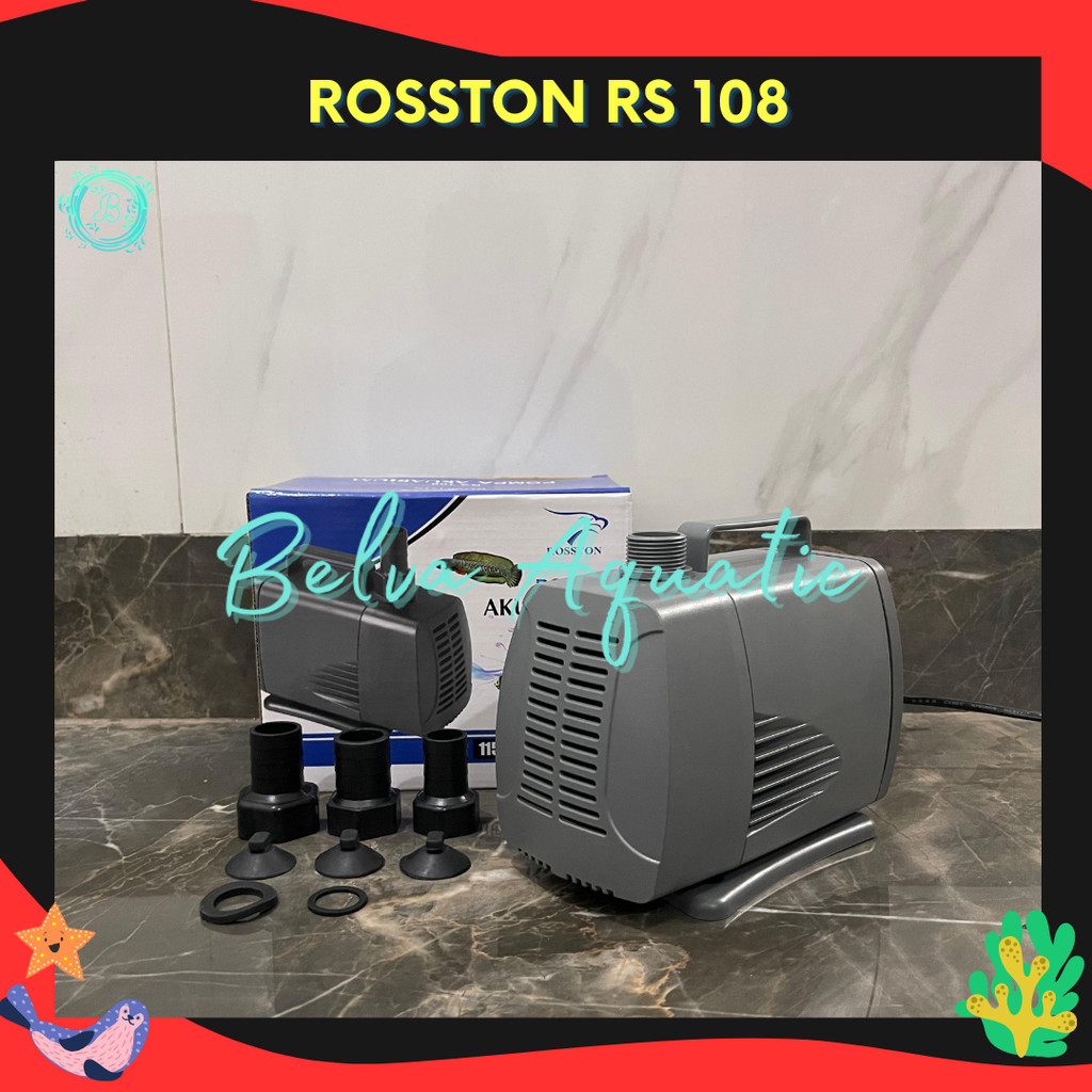 Jual ROSSTON 108 POMPA CELUP 115 WATT POMPA CELUP KOLAM DAN AQUARIUM ...
