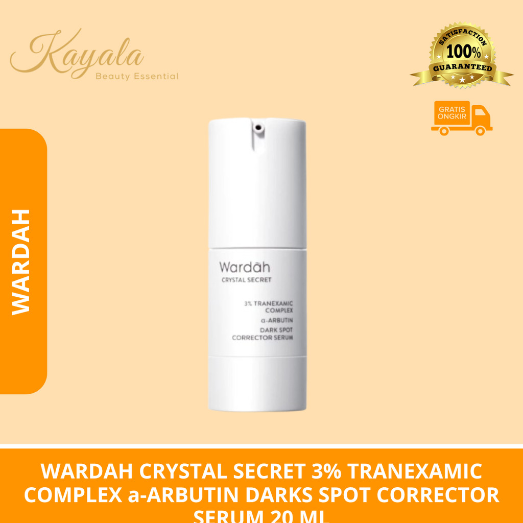 Jual WARDAH CRYSTAL SECRET 3% TRANEXAMIC COMPLEX a-ARBUTIN DARKS SPOT ...
