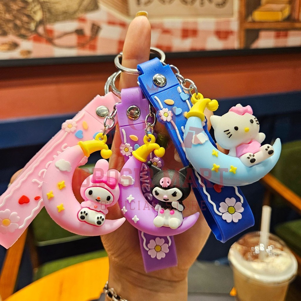 Jual Gantungan Kunci Sanrio Silikon Tebal / Ganci Sanrio / Ganci Kuromi ... Jual Gantungan Kunci Sanrio Silikon Tebal / Ganci Sanrio / Ganci Kuromi ...