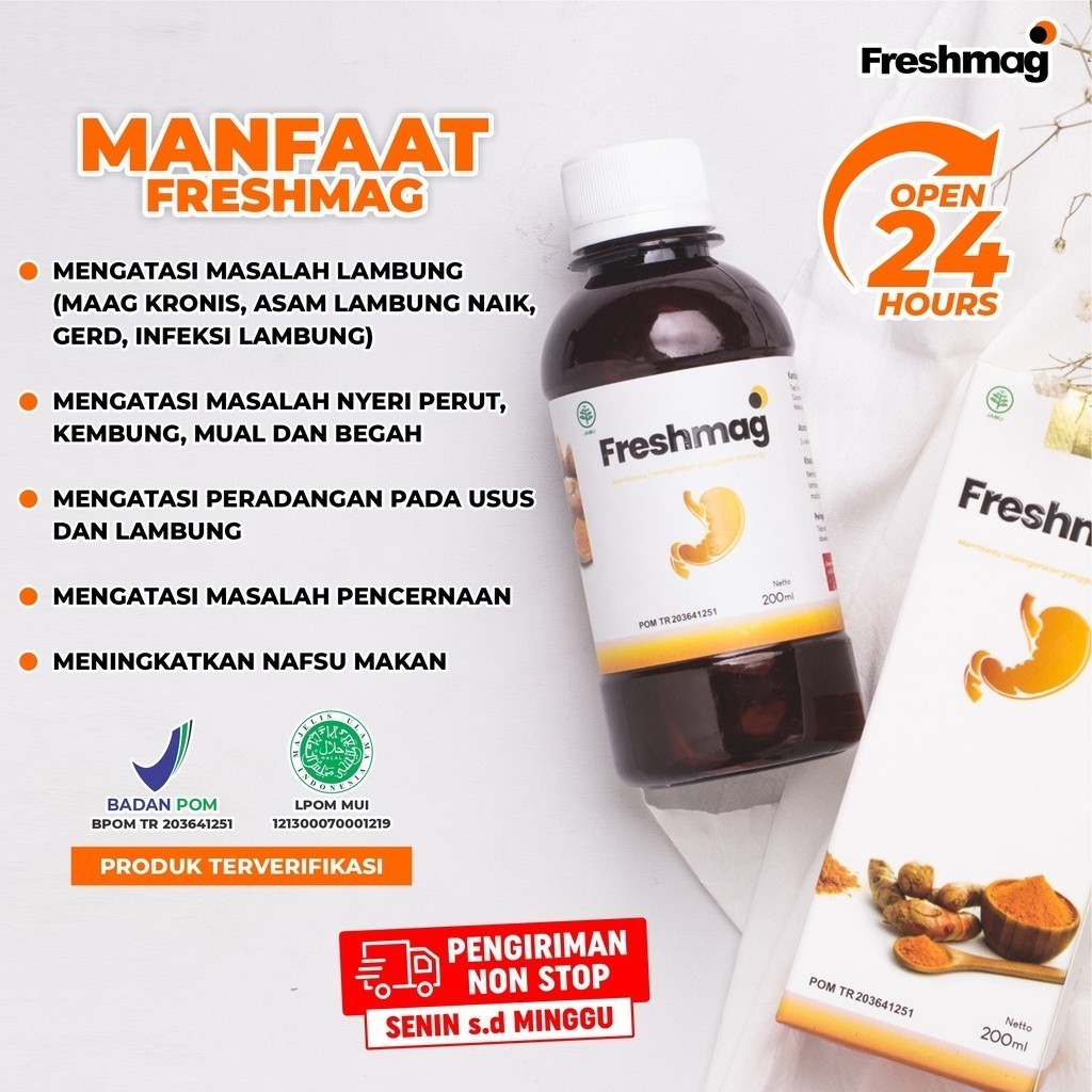 Jual Madu Freshmag - Untuk Atasi Maag / Gerd / Asam Lambung / Gastritis / Perlancar Saluran ...