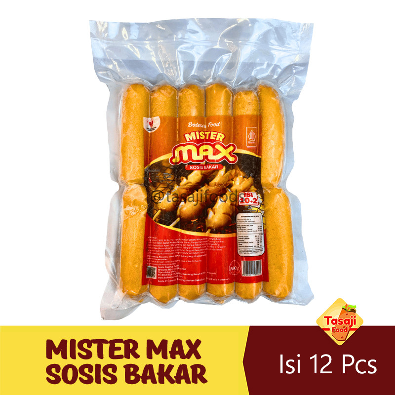 Jual Mister MAX Sosis Bakar isi 10 + 2 500gr | Shopee Indonesia