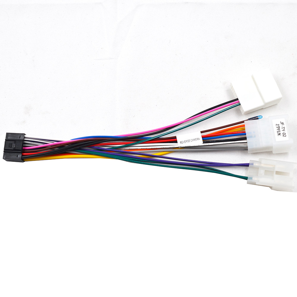 Jual 16 Pin Harness Android 2 Din Car radio Multimedia Player Universal ...