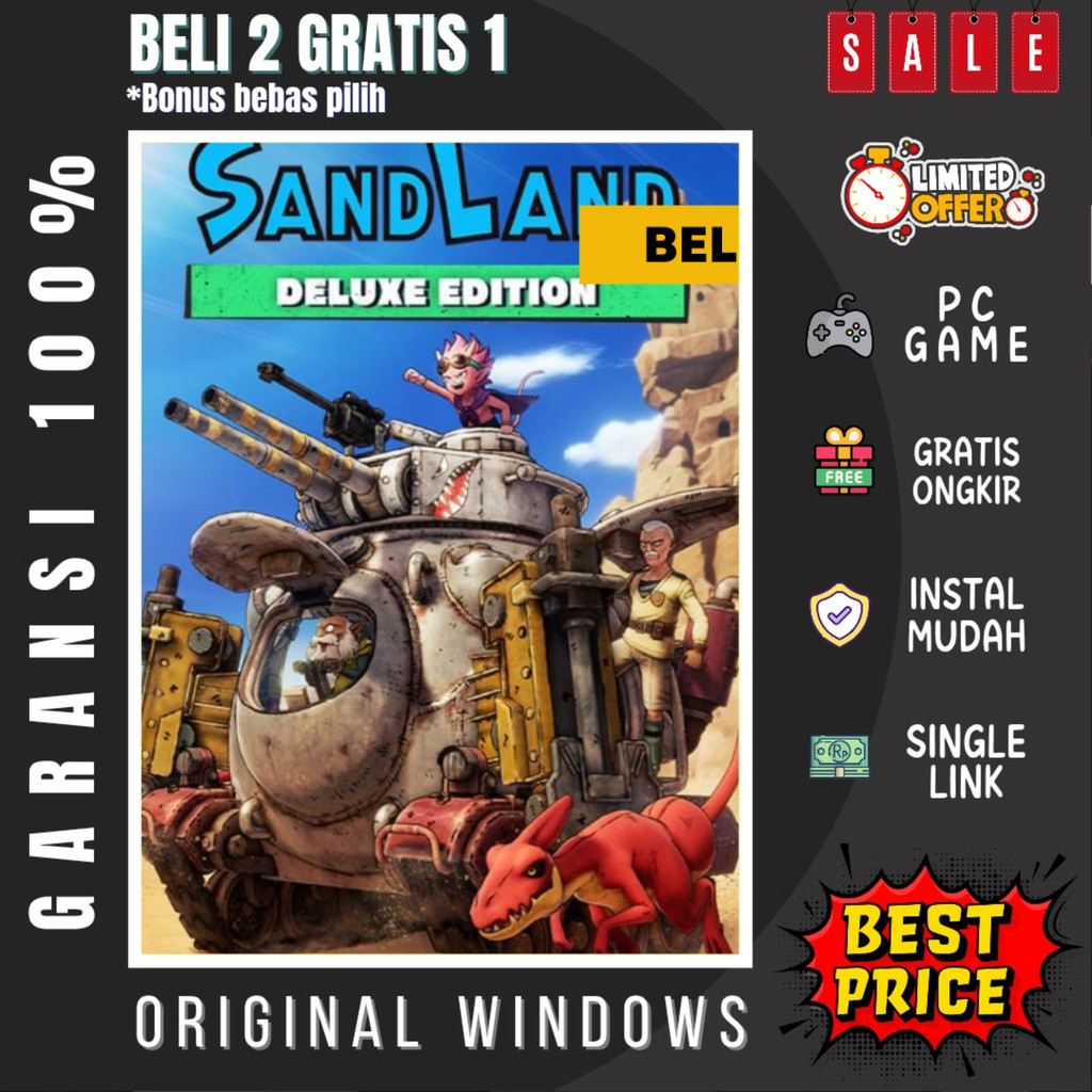 Jual SAND LAND DELUXE EDITION - GAME PC - GAME LAPTOP - PC GAMES - BELI ...