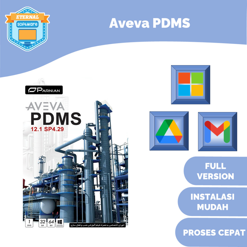 Jual Aveva PDMS Full Version Aplikasi Design Piping Full Lisensi Lifetime PRO | Shopee Indonesia