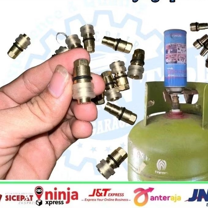 Jual Alat isi ulang gas kaleng portable refil gas kaleng portable ...