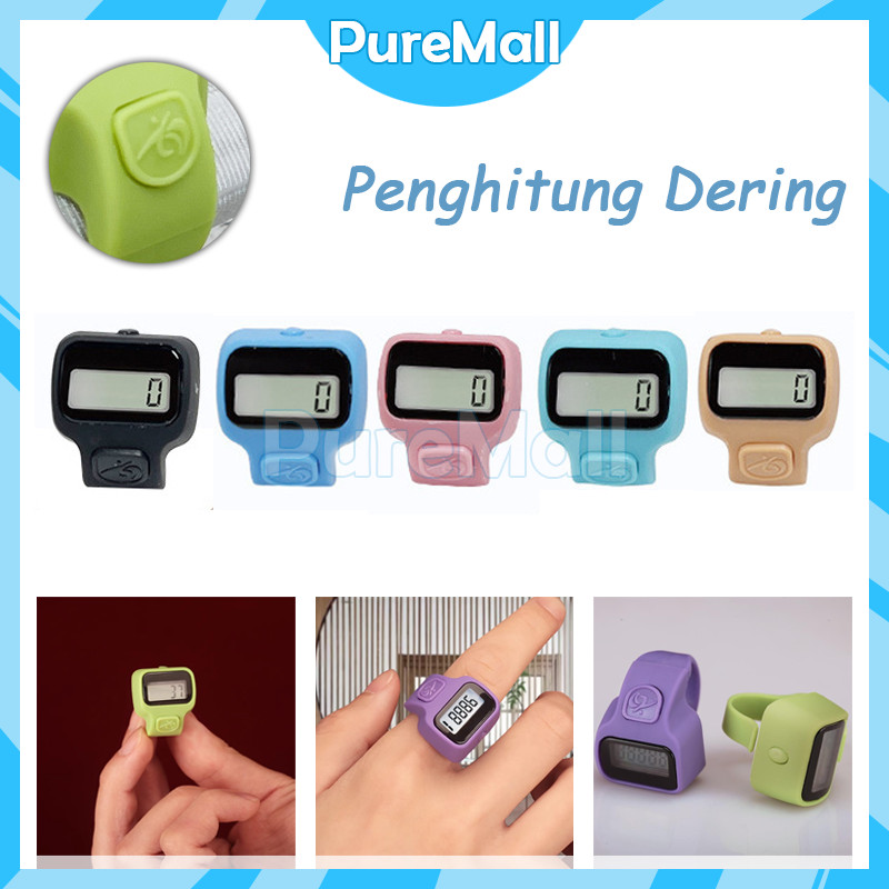 Jual Tasbih Digital Cincin Tasbih Digital Led Mini Alat Penghitung ...