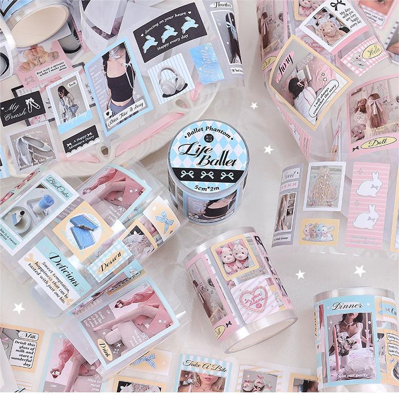 Jual Winzige Stiker Aesthetic Korea Jurnal Scrapbook Sticker Lucu ...