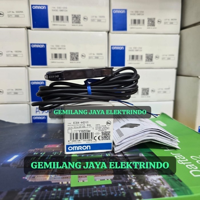 Jual OMRON E3X-HD11 FIBER SENSOR FIBER AMPLIFIER PHOTOELECTRIC SWITCH ...