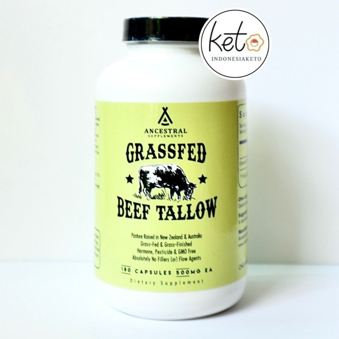 Jual Ancestral Supplements Grass Fed Beef Tallow / Fat ( Grass Finished ...