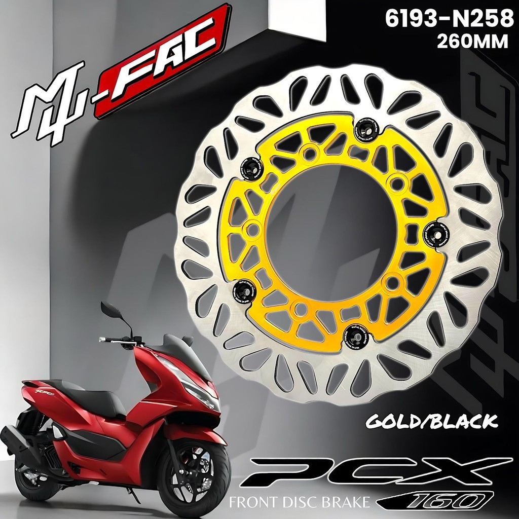 Jual BM Disc Piringan Cakram Depan MUFAC PCX 160 Floating Disc Brake ...