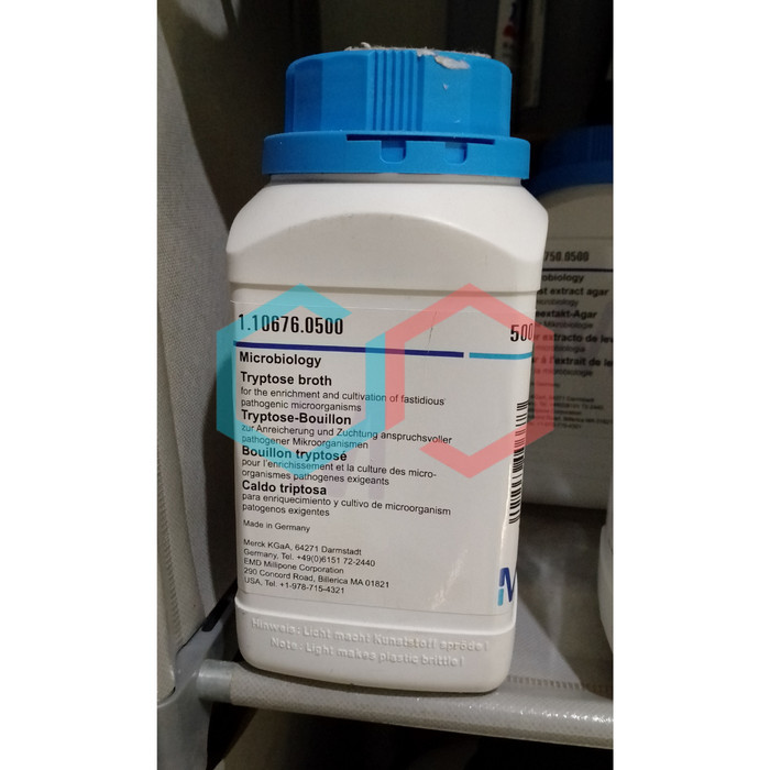 Jual Tryptose Broth / Broth Triptosa Mikrobiologi 500 gram Merck 110676 ...