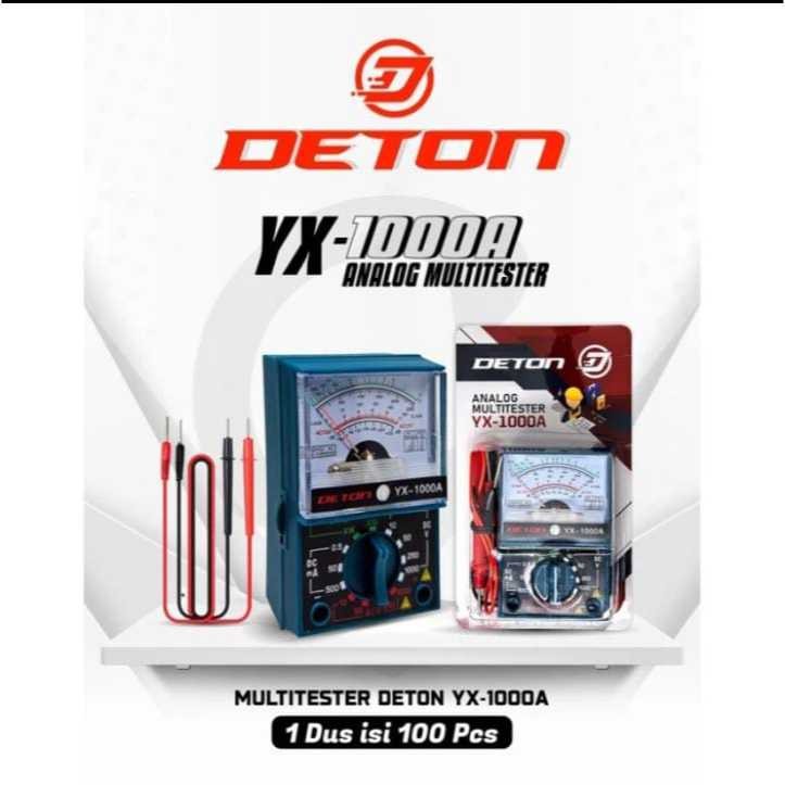 Jual Multitester Deton YX 1000 Avometer Analog Multimeter Analog Multi ...