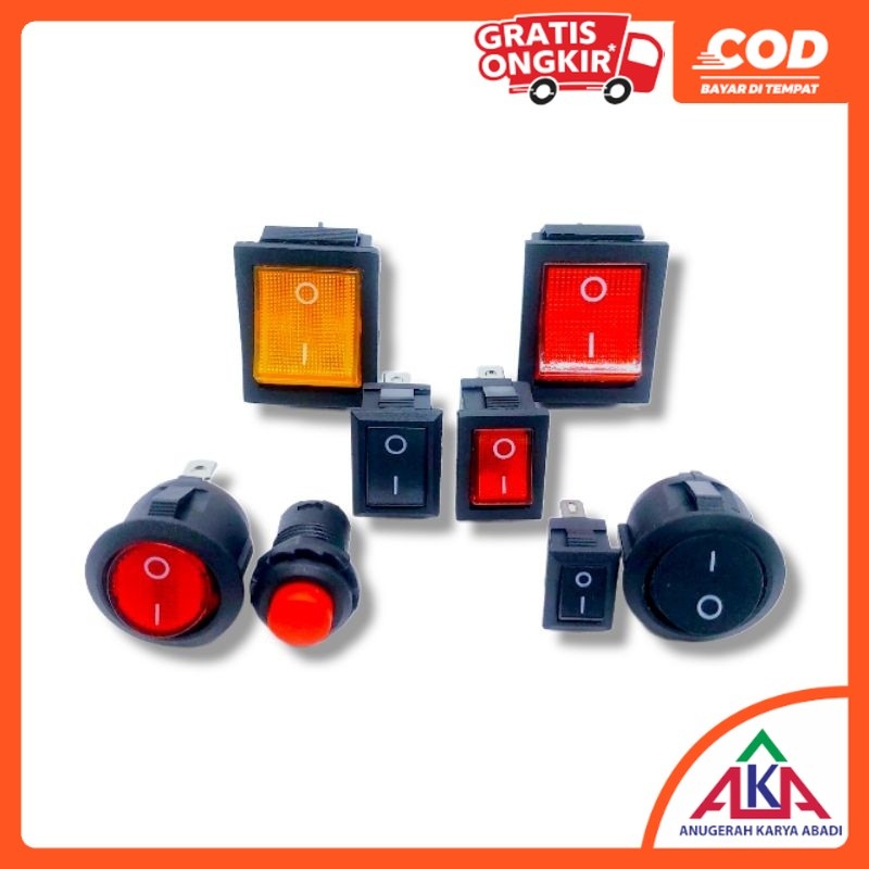 Jual Saklar ON OFF Switch Push On Off Button | Shopee Indonesia