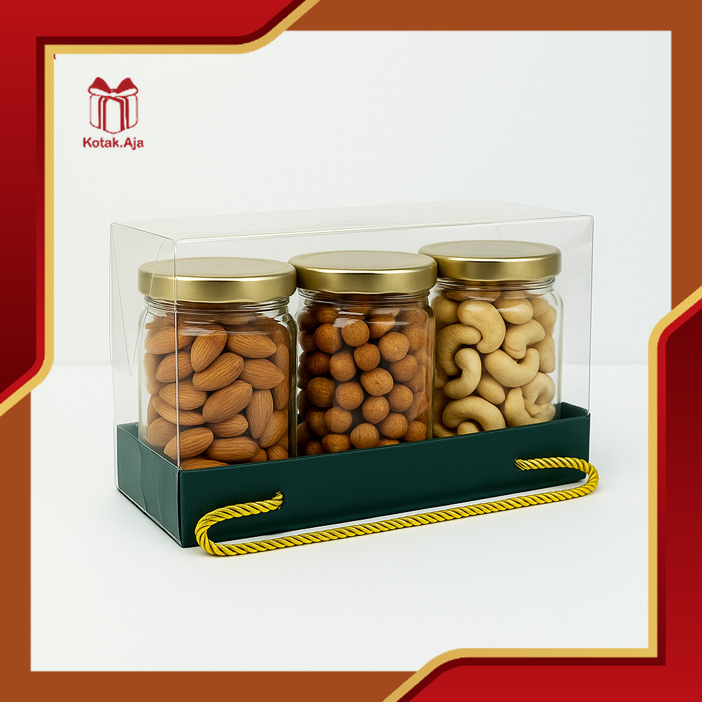 Jual Box Mika Tali / Box Mika Toples Isi 3 / Kotak Mika Cookies / Box ...