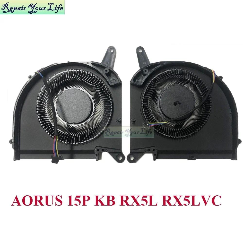 Jual Laptop Fan Cooling for GIGABYTE AORUS 15 G 15g 15P XC/KB RX5L RX5LVC CPU GPU Notebook PC ...