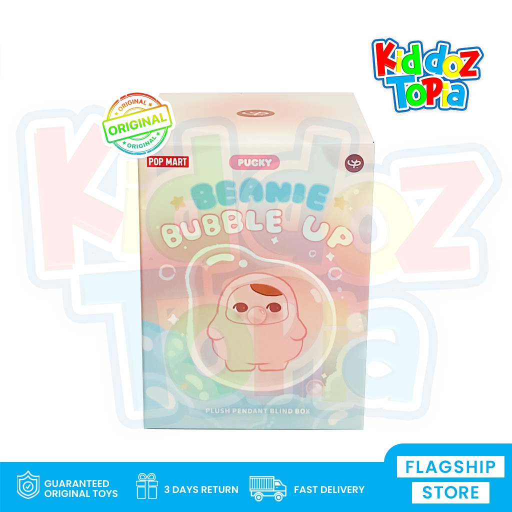 Jual POPMART POP MART Pucky Beanie Bubble Up 076986 | Shopee Indonesia
