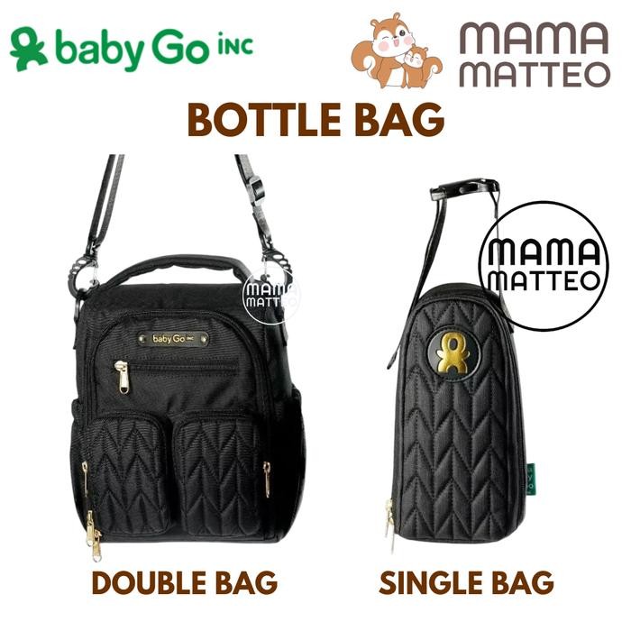 Jual BABYGO INC Single Double Bottle Bag / Tas Organizer Botol Susu ...