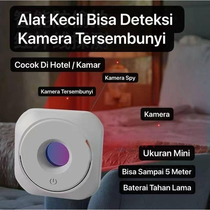 Jual Alat Deteksi Kamera Tersembunyi Di Hotel / Kamar Mandi ART-085 ...