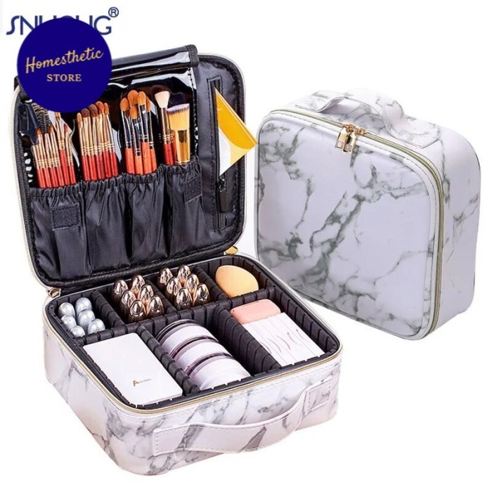Jual Tas Koper Make Up Kosmetik Travel Cosmetic Big Capacity Waterproof ...