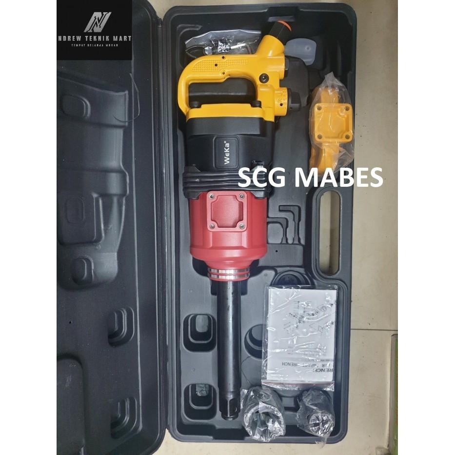 Jual Air Impact Wrench 1 Inch 1" S WeKa / Alat Buka Baut Truck Long ...