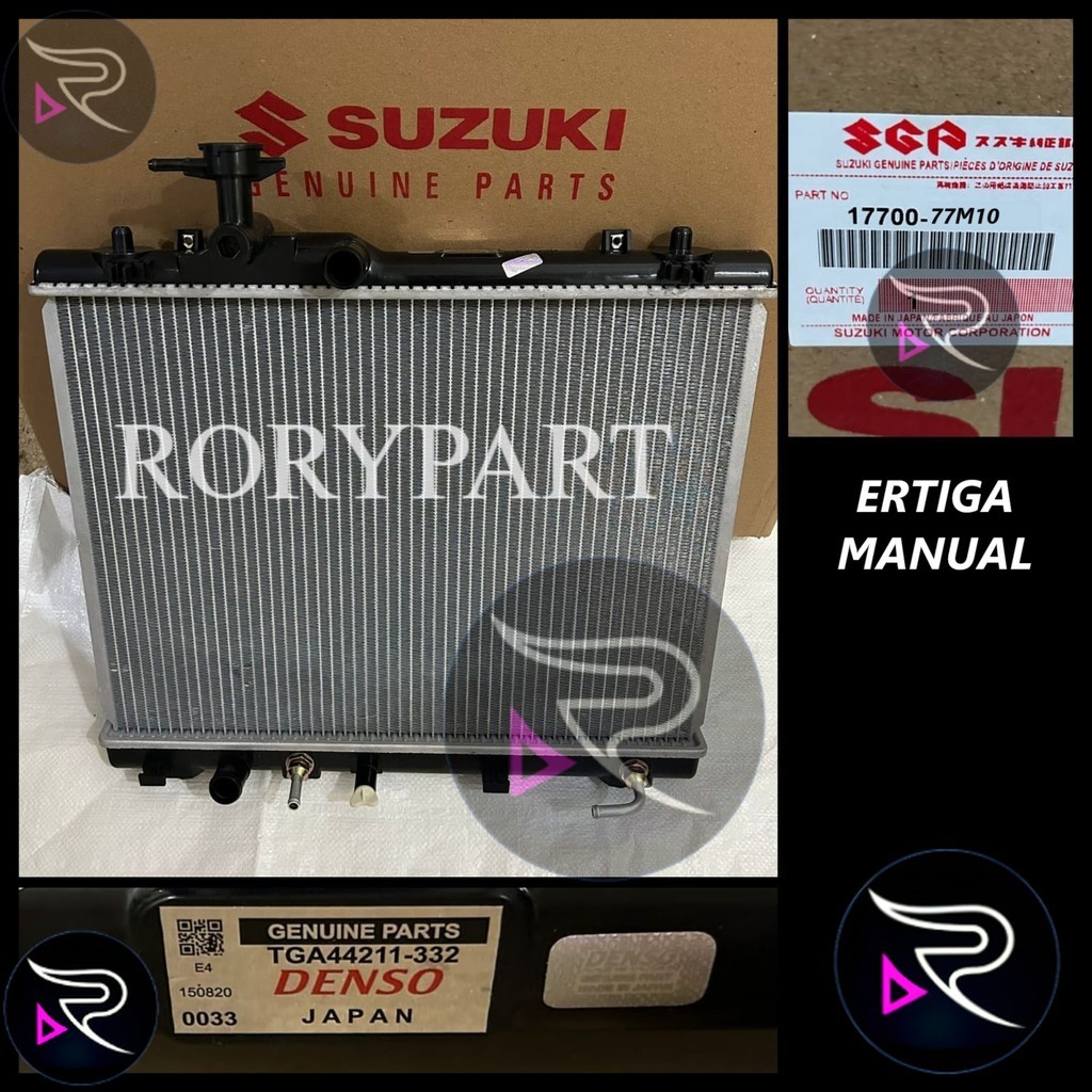 Jual RADIATOR ASSY SUZUKI ERTIGA MANUAL ORIGINAL DENSO JAPAN | Shopee ...