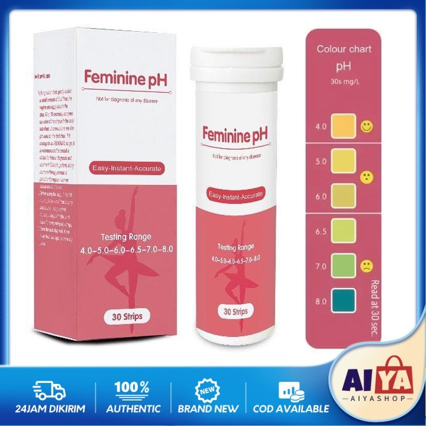 Jual 30Pcs/Box Disposable Intimate Female Vaginal Health PH Test ...