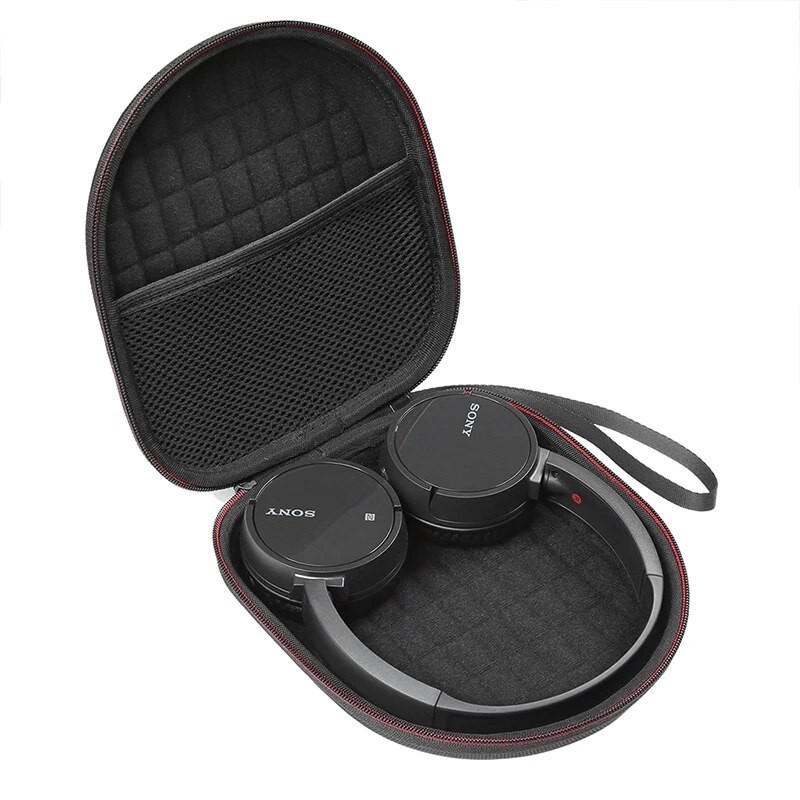 Jual Headphone Earphone Hard EVA Travel Case for Sony WH-CH500 / Sony ...