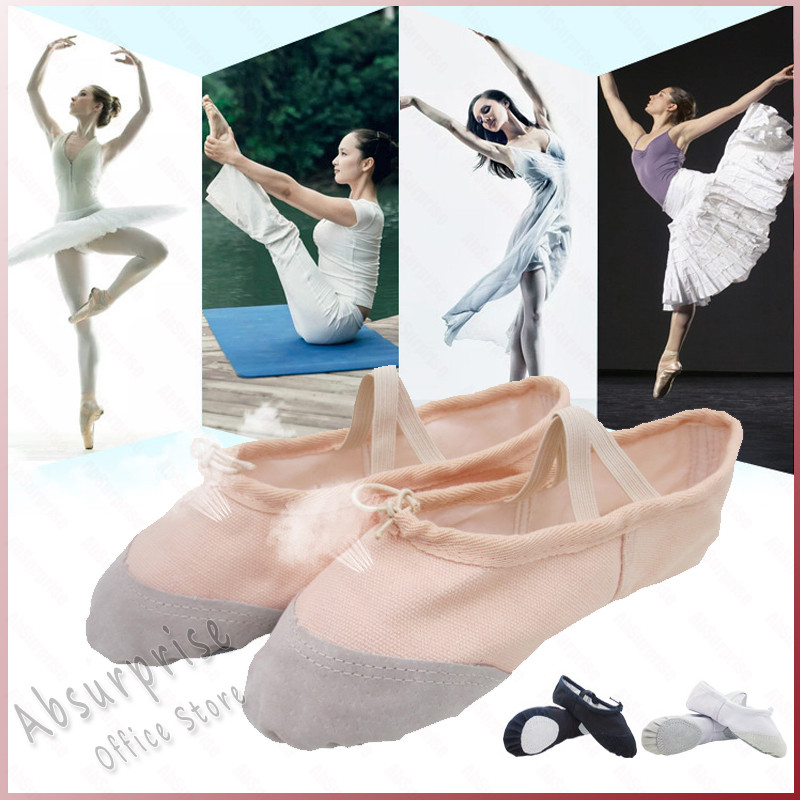 Jual SEPATU BALET DEWASA KUALITAS PREMIUM IMPORT / BALLERINA SHOES ...
