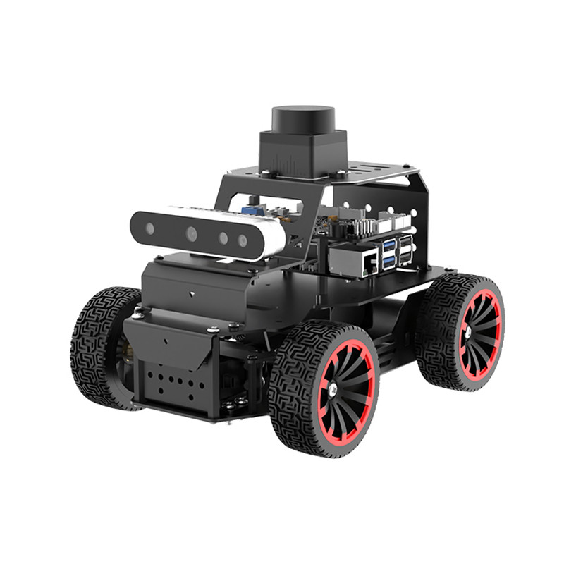 Jual 4WD Ackerman RC Robot Car Chassis with Depth Camera for Raspberry ...