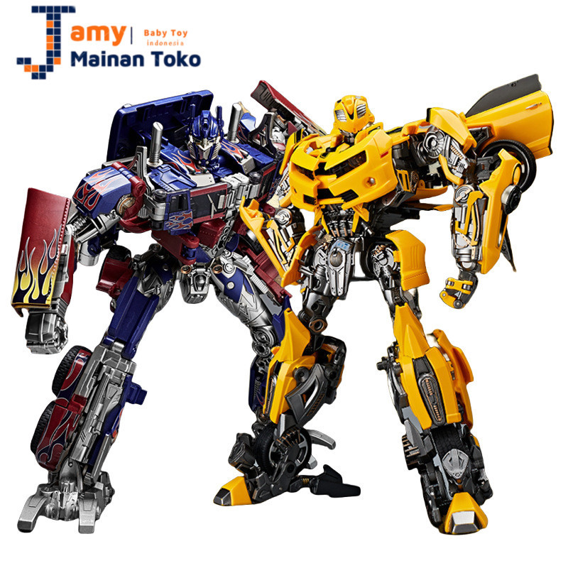 Jual Mainan Deformasi Prime Bumblebee Truck Model Mainan Robot Model ...