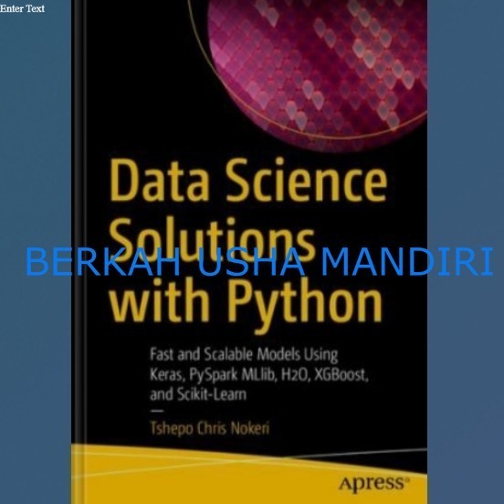 Jual BUKU Data Science Solutions with Python | Shopee Indonesia