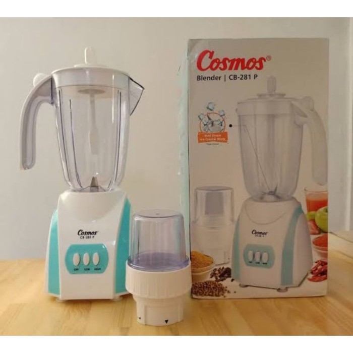 Jual COSMOS BLENDER CB 281 P PLASTIK KAPASITAS BESAR 2 LITER GARANSI ...