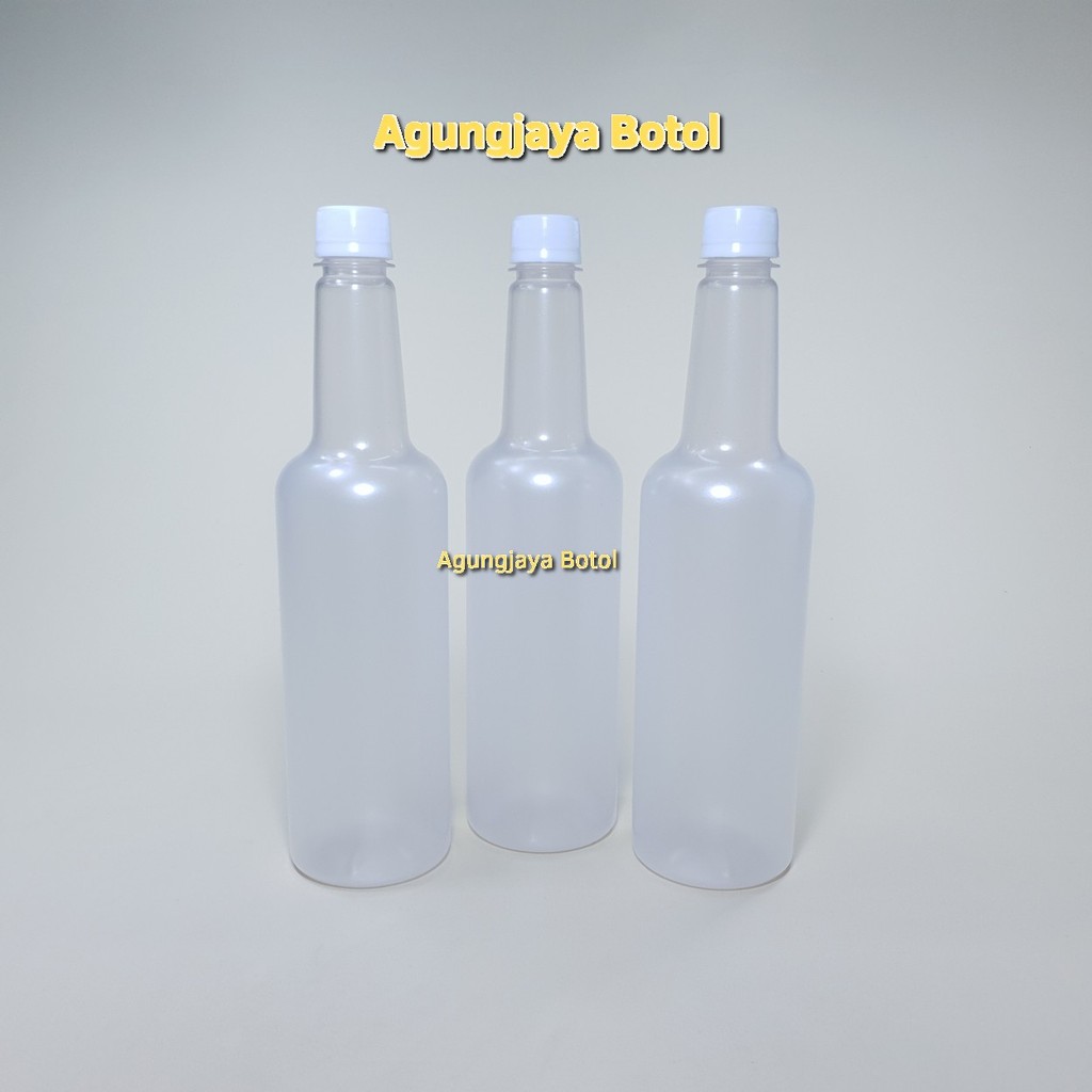 Jual Botol Plastik 750 Ml Sirup Natural Frossted Tutup Sanno / Tutup Pocari / Botol Plastik ...