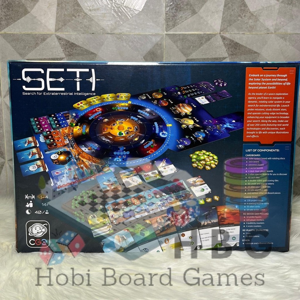 Jual SETI: Search for Extraterrestrial Intelligence Board Game ...