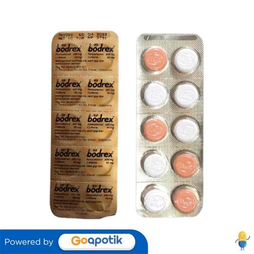 Jual Bodrex Strip Isi 10 Tablet | Shopee Indonesia