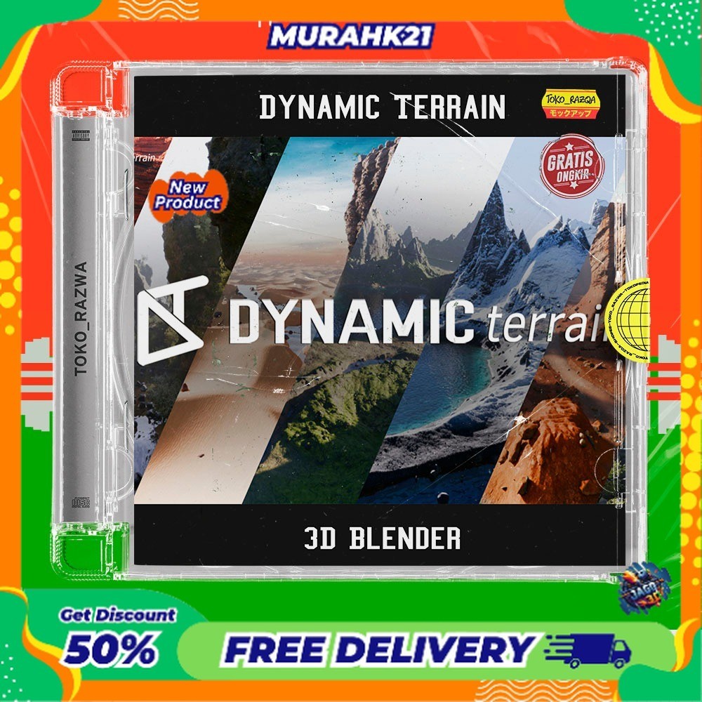 Jual 3D Blender - Dynamic Terrain - 220225 NEW BLENDER ADDONS | Shopee ...